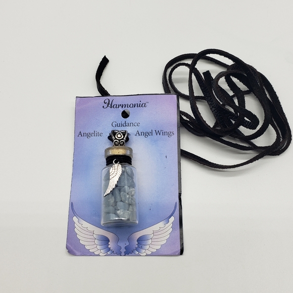 no brand | Jewelry | Angelite Angel Wings Necklace | Poshmark